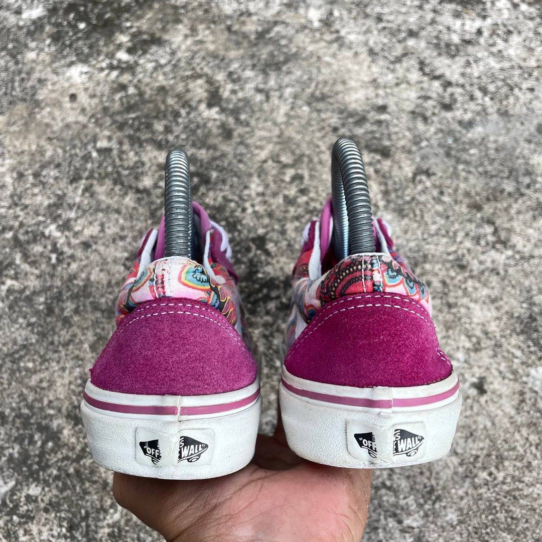 Vans 0ld Sk00l Paisley (3.5UK 22.5cm) - RM60, Women's Fashion, Footwear ...