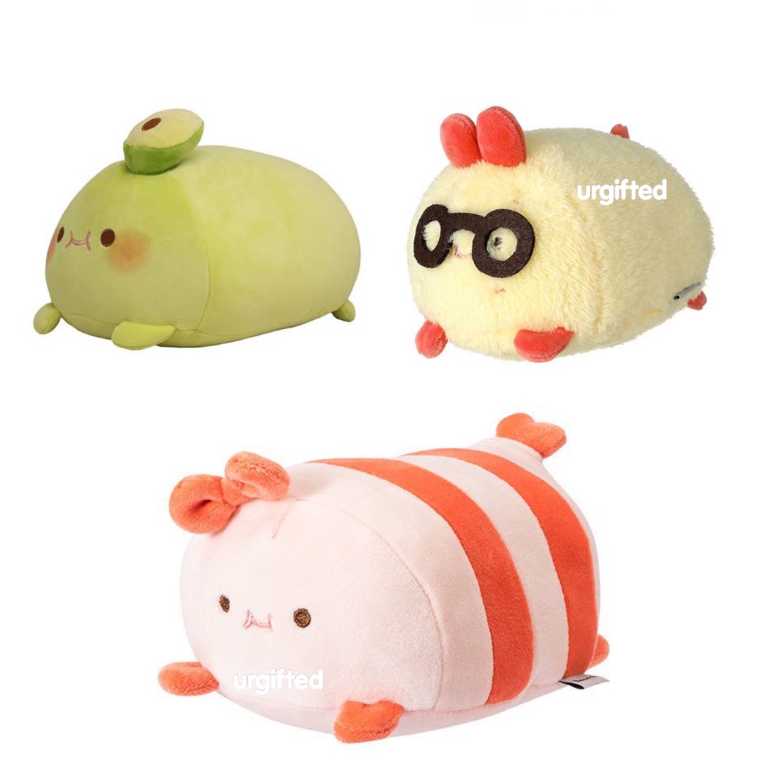 Vitality Cafeteria 15cm Plush Toy by Miniso (avocado butterfly shrimp ...