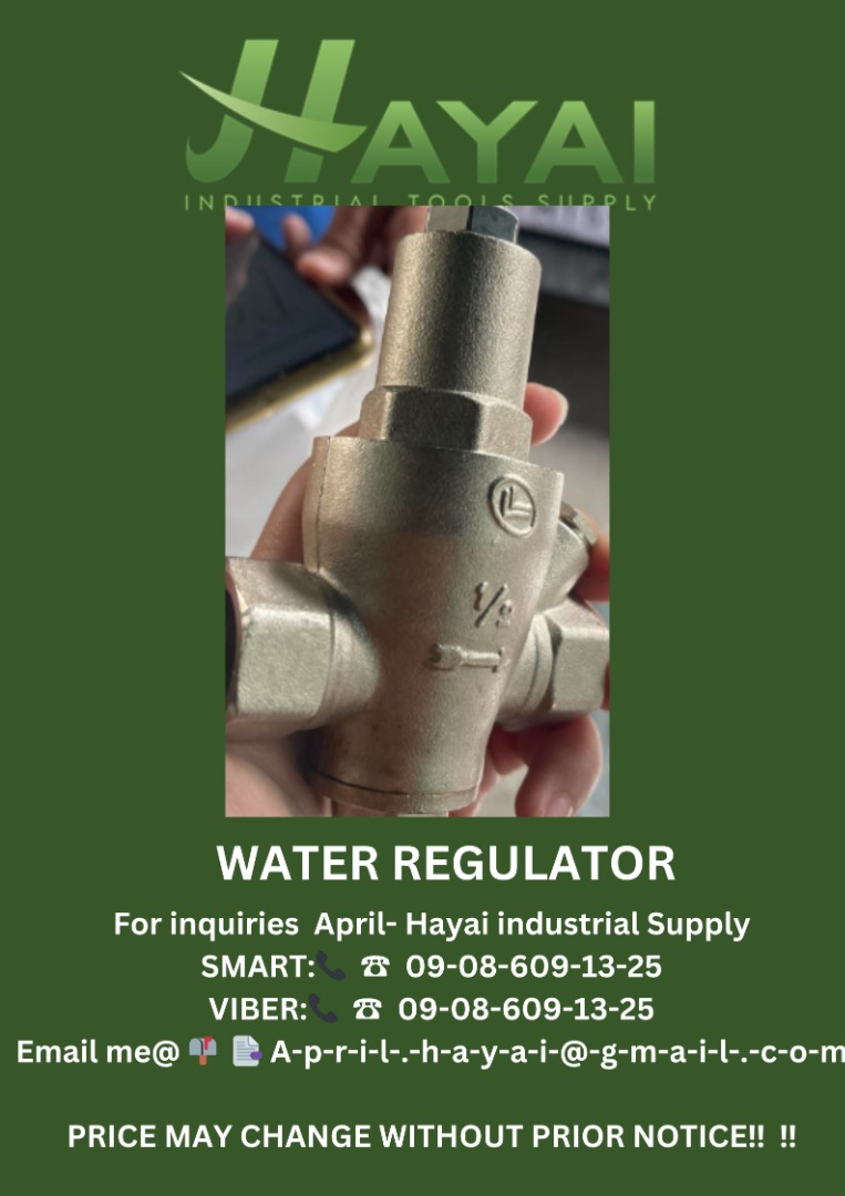 Water regulator, Commercial & Industrial, Construction Tools ...