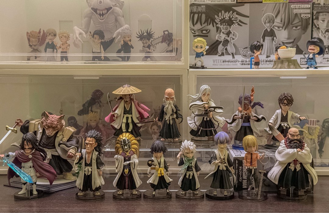 WCF Bleach Captain + Division 0 + Quincy + Vizard, Hobbies & Toys, Toys ...