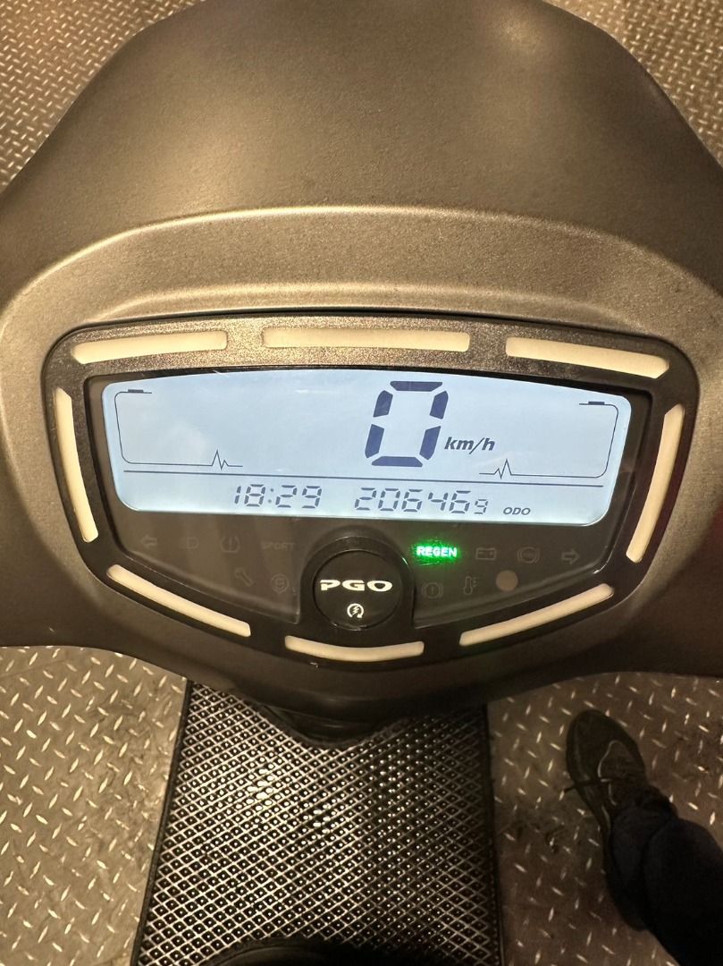 【保固車】【0元交車】2021年 PGO 比雅久 摩特動力 UR-1 UR1 電動車 雙碟, 機車, 新古保固在旋轉拍賣