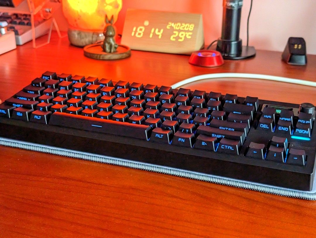 80% TKL Custom Mechanical Keyboard (BlankBlack0802) - Fully Modded Tri Mode, Computers & Tech ...