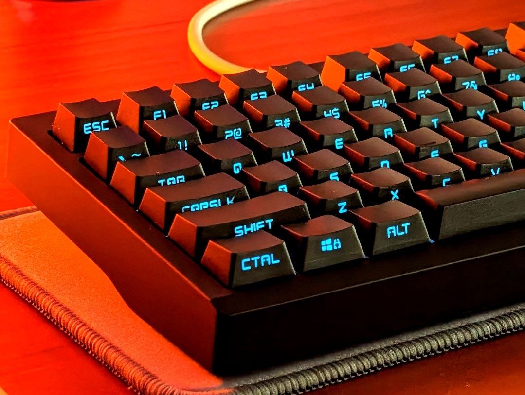 80% TKL Custom Mechanical Keyboard (BlankBlack0802) - Fully Modded Tri Mode, Computers & Tech ...