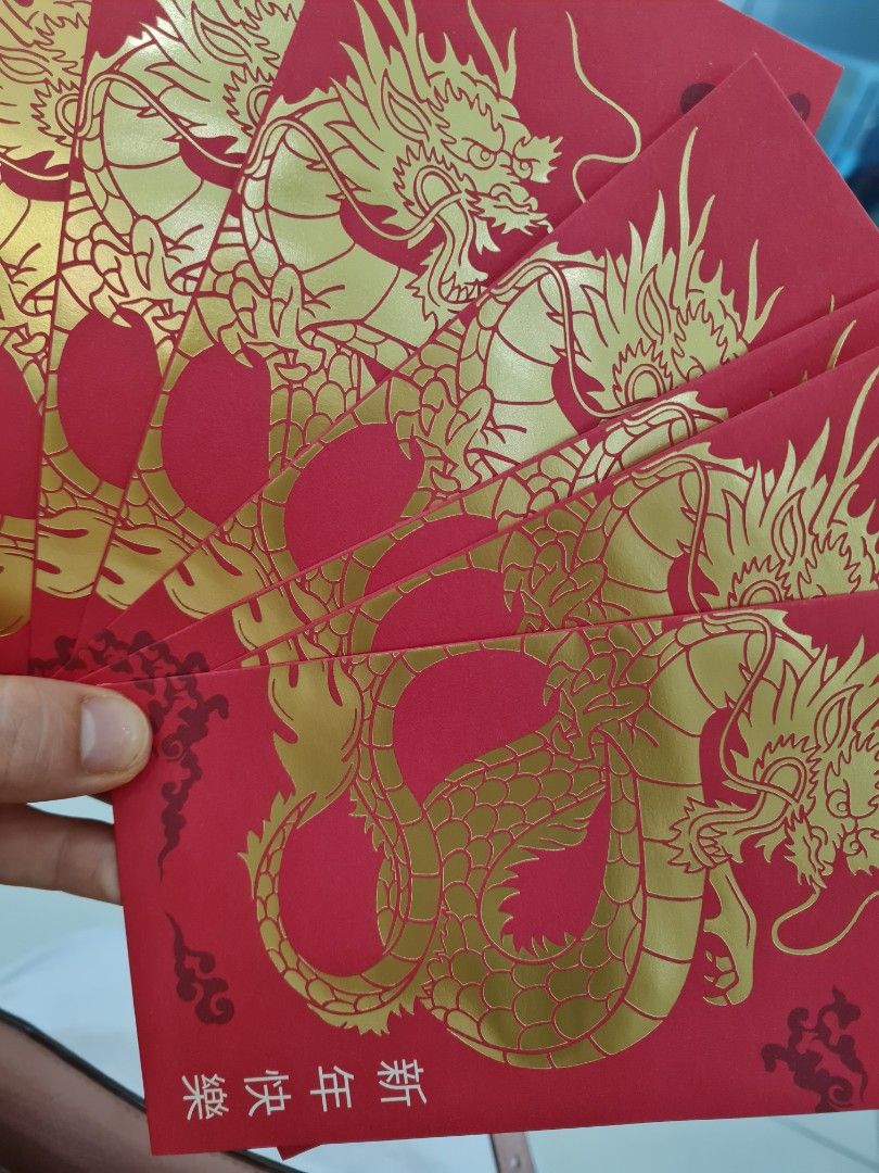 Ang pao dragon year Fossil, Hobbies & Toys, Stationery & Craft, Other ...