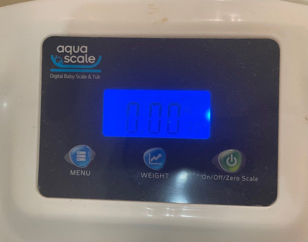 Aqua scale weight bathtub, Babies & Kids, Baby Monitors on Carousell