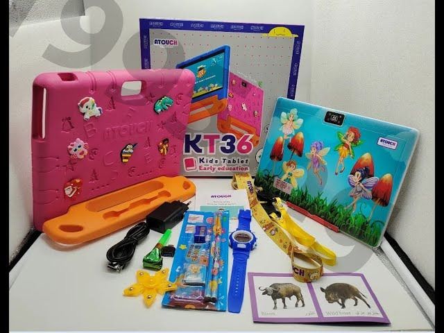 Atouch KT36 Kids Tab 10.1 inch Blue 256 GB, Mobile Phones & Gadgets ...