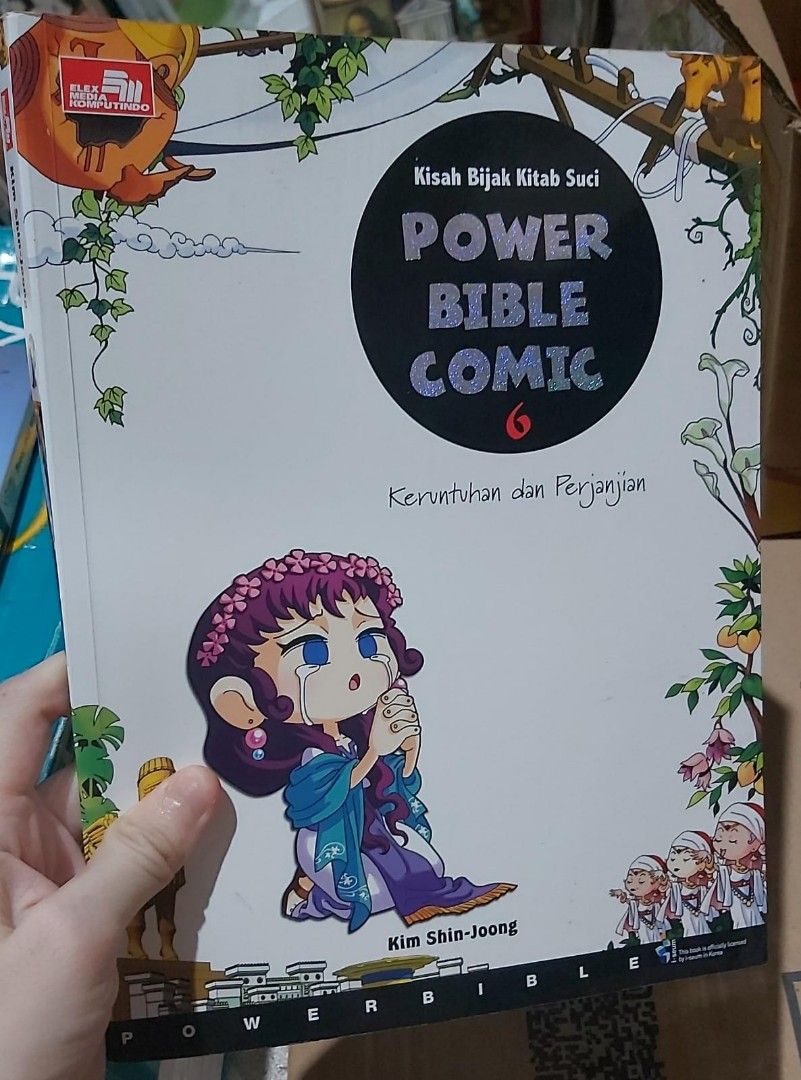 Bible power comic komik anak Alkitab kitab suci educomics no why no ...