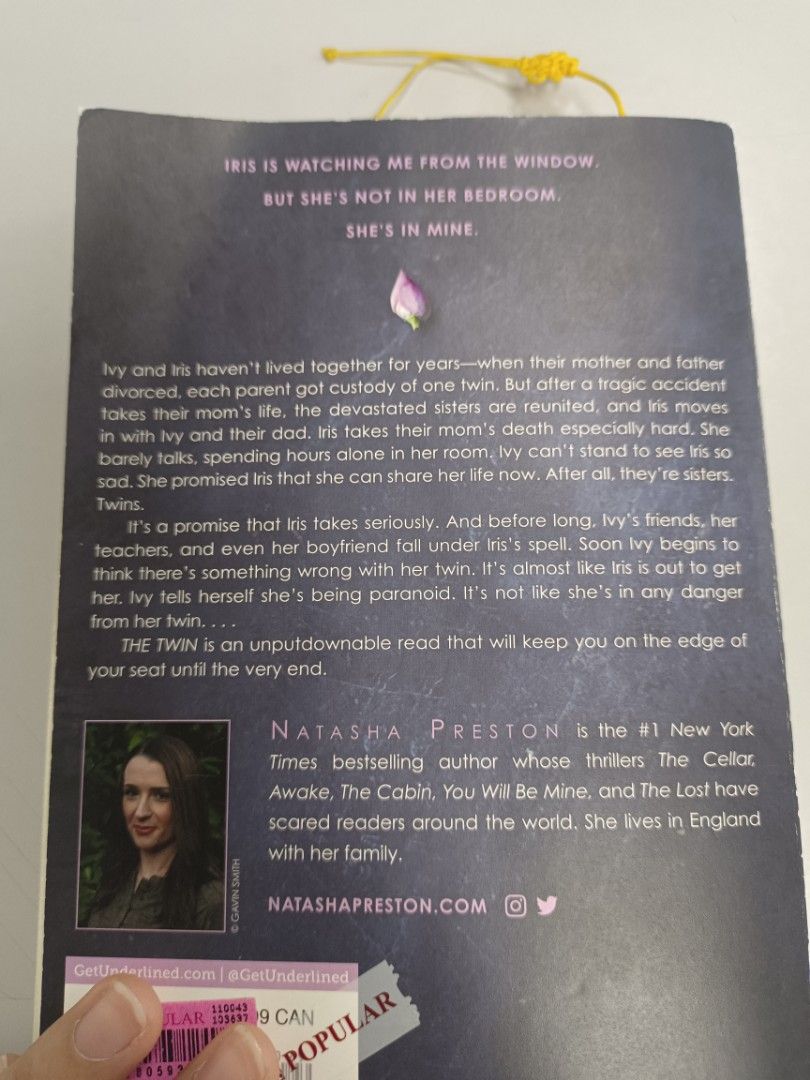 Book The Twin by Natasha Preston, Hobbies & Toys, Books & Magazines ...