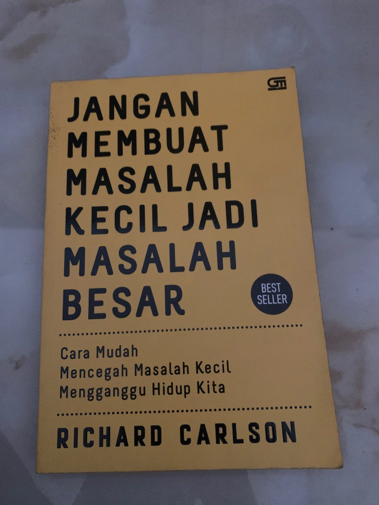 Buku Jangan Membuat masalah kecil jadi masalah besar, Buku & Alat Tulis ... Buku Jangan Membuat masalah kecil jadi masalah besar, Buku & Alat Tulis ...