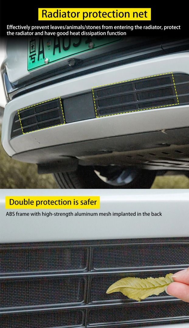 BYD Atto 3 Car Front Grille Mesh Insect Proof Air Inlet Protection Net ...