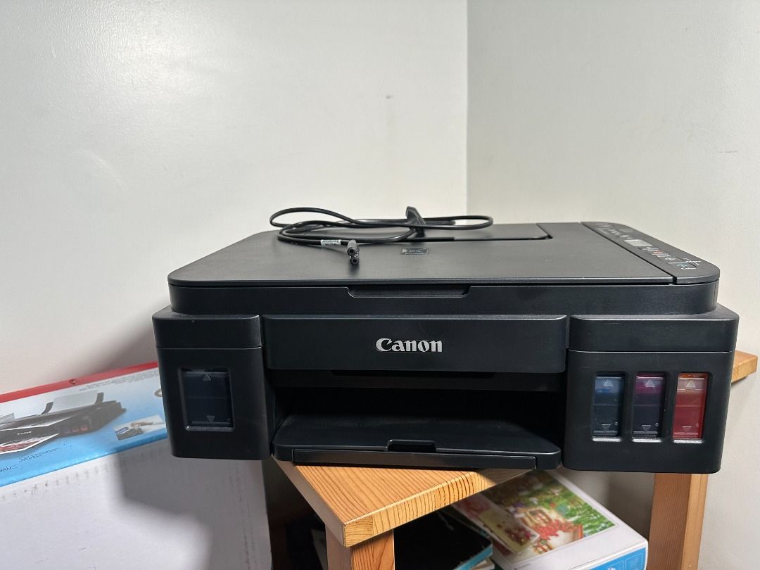 Canon G3010 printer (Print / Scan / Copy / WiFi,Refillable Ink ...