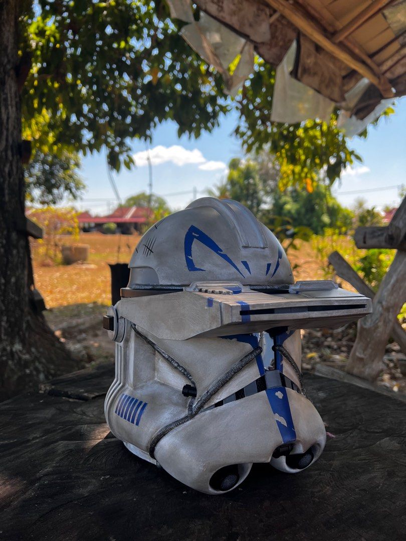 Captain rex + binocular helmet, Hobbies & Toys, Collectibles ...