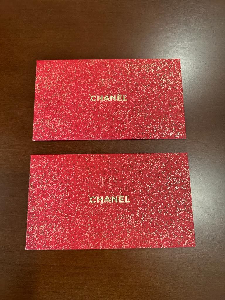 CHANEL RED ANGPOW PACKET, Luxury, Accessories on Carousell