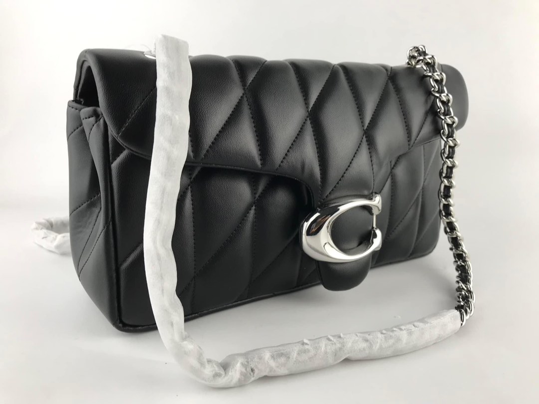 Coach Tabby Large Black, Women's Fashion, Bags & Wallets, Shoulder Bags ...