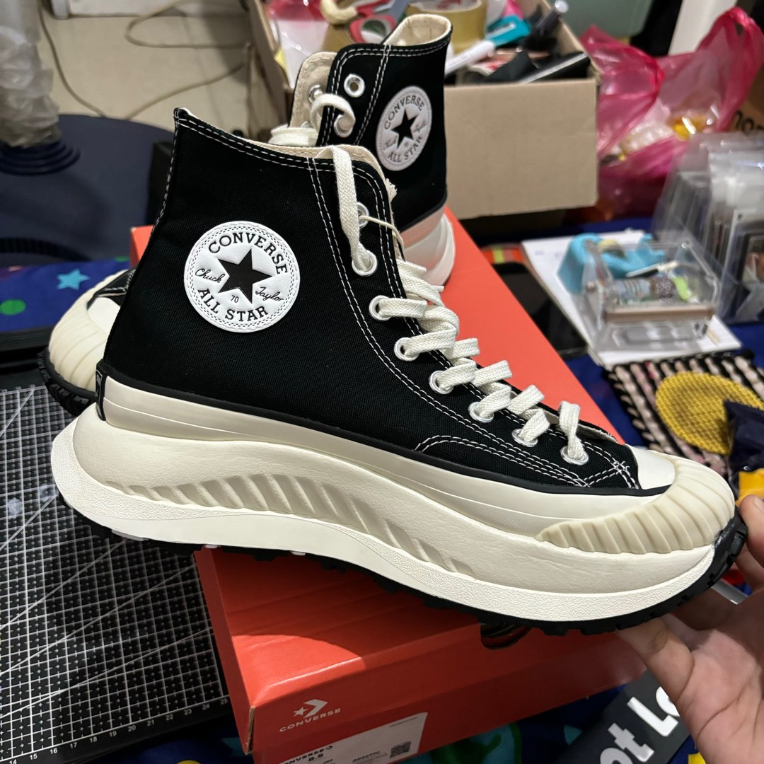 CONVERSE CHUCK 70 AT-CX BLACK 250MM, Men's Fashion, Footwear, Sneakers ...