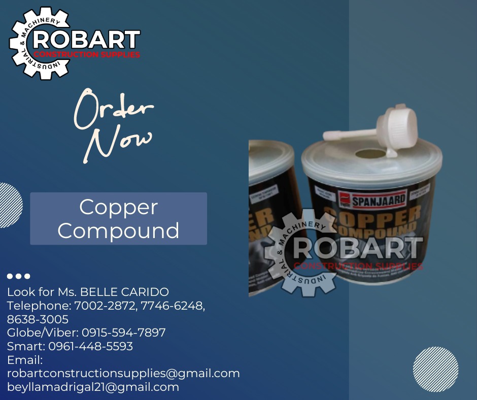 Copper Compound, Commercial & Industrial, Construction Tools ...