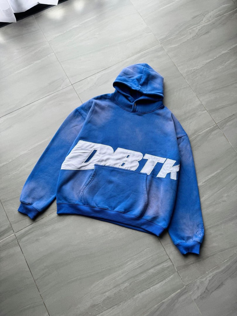 DBTK SLANT HOODIE, Men's Fashion, Tops & Sets, Hoodies on Carousell