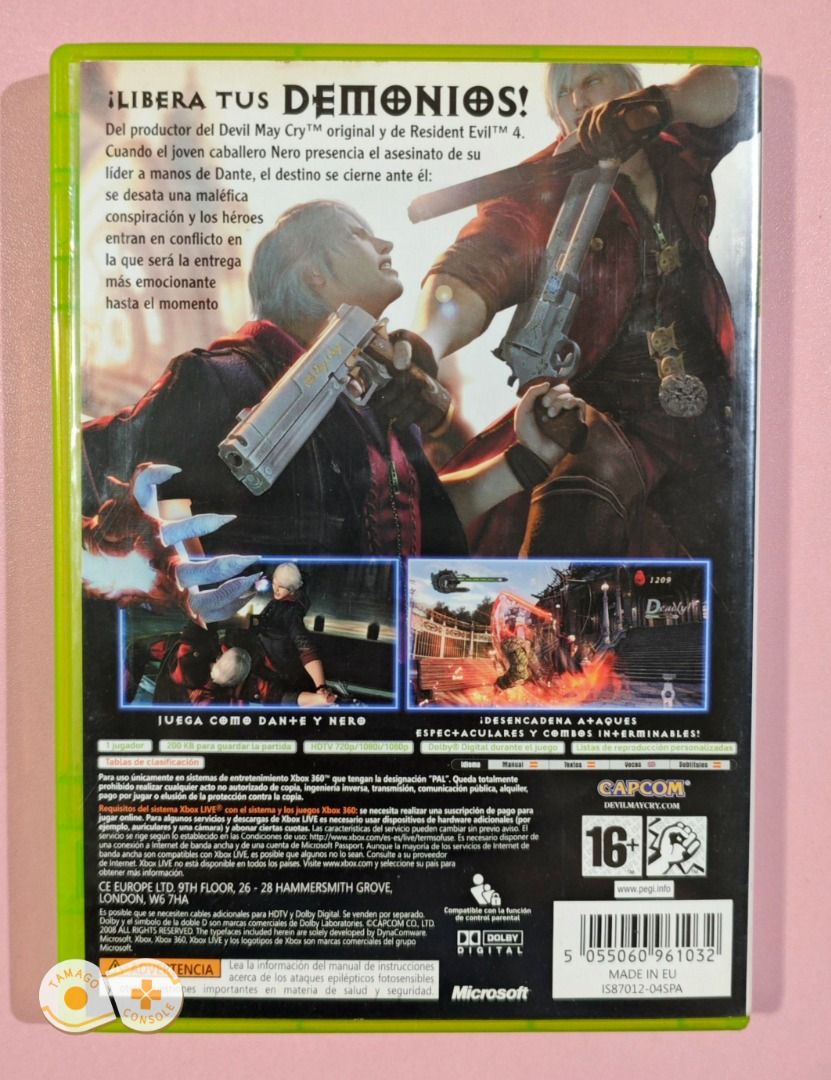 Devil May Cry 4 - [XBOX 360 Game] [PAL - ENGLISH Language], Video ...
