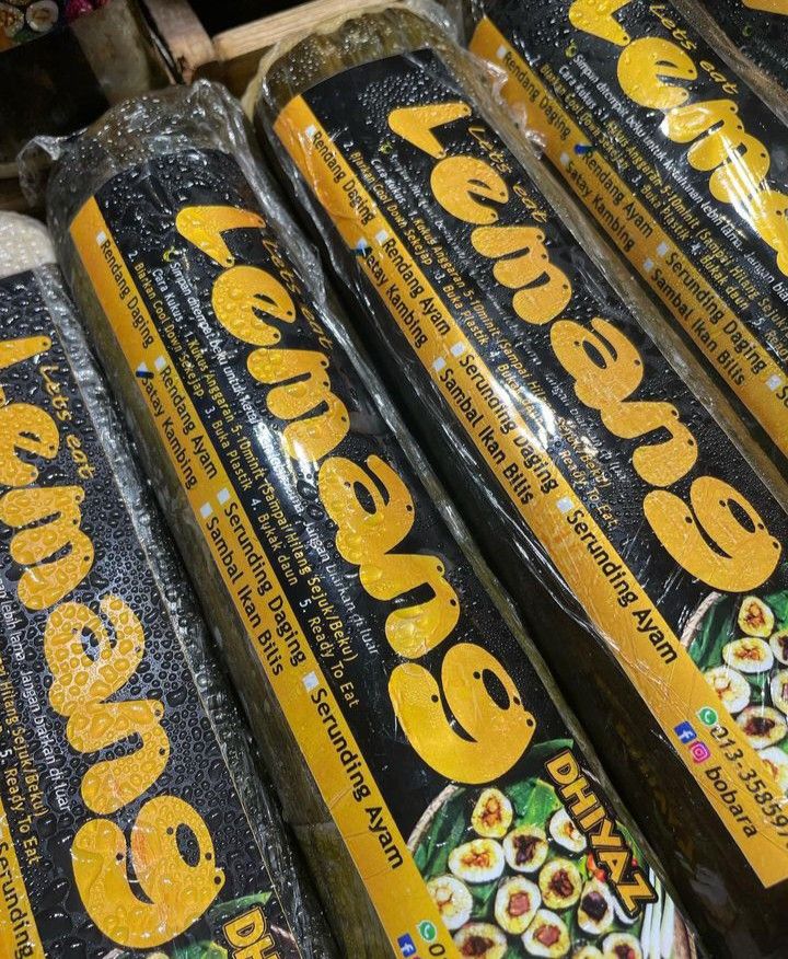 Dhiyaz Lemang Inti Rare, Food & Drinks, Chilled & Frozen Food on Carousell