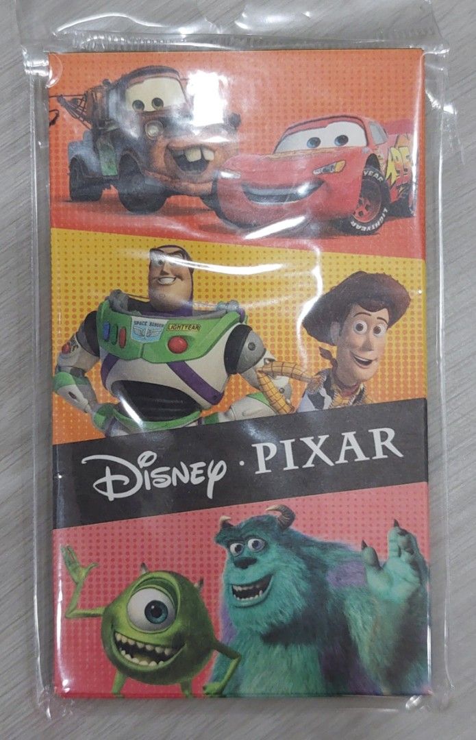 Disney Pixar money packet ang pow dragon, Hobbies & Toys, Stationery ...