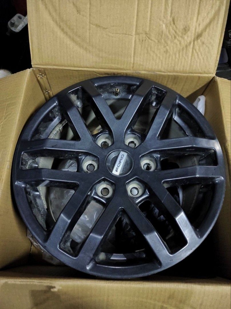 Ford Ranger Raptor Mags 17x9 Black 6holes for Everest Wildtrak XLT XLS ...