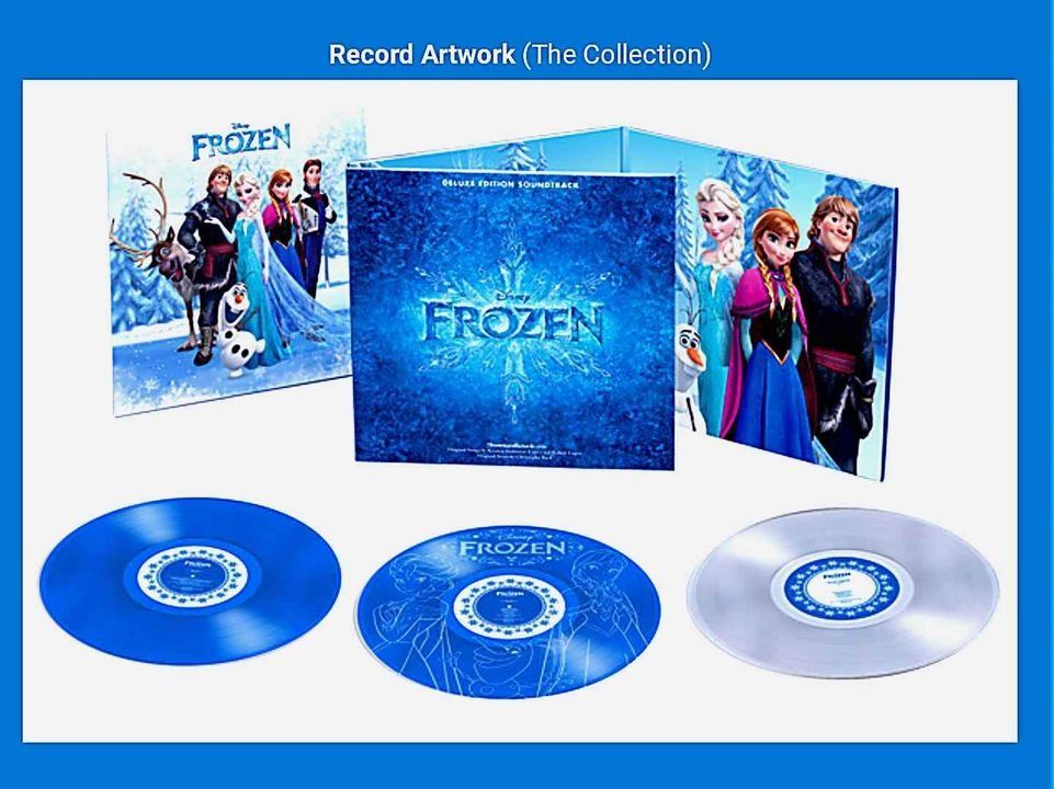 《FROZEN》OST - Walt Disney Records - Deluxe Edition - 2013 - US - LP 黑膠 ...