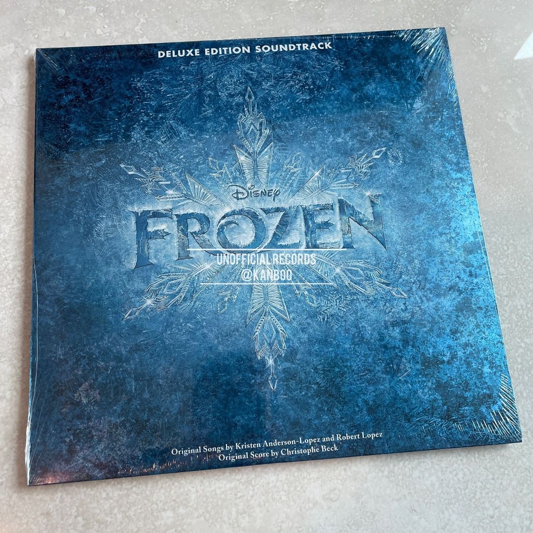 《FROZEN》OST - Walt Disney Records - Deluxe Edition - 2013 - US - LP 黑膠 ...