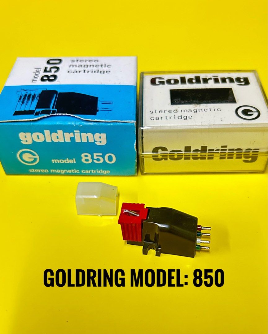 Goldring model:850 stereo magnetic Cartridge (NOS) made in England, 電腦 ...