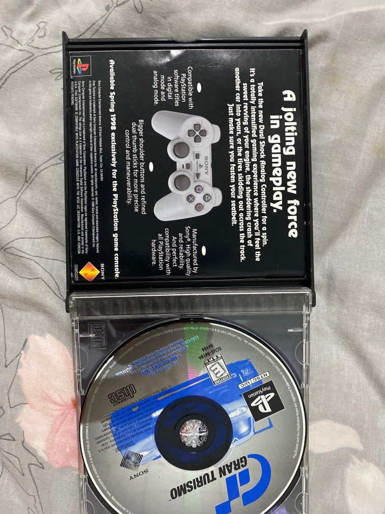 Gran turismo GT PS1 original game English version, Video Gaming, Video ...