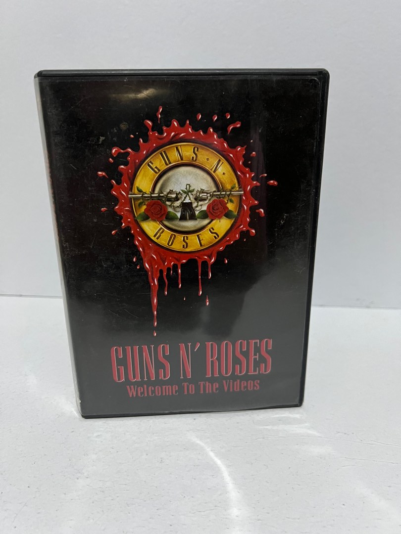 Guns N Roses - Welcome to the Videos DVD T5, Hobbies & Toys, Music ...