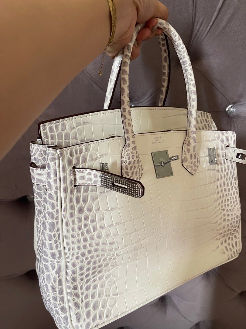 Hermes Himalayan with diamonds, Luxury, Bags & Wallets on Carousell