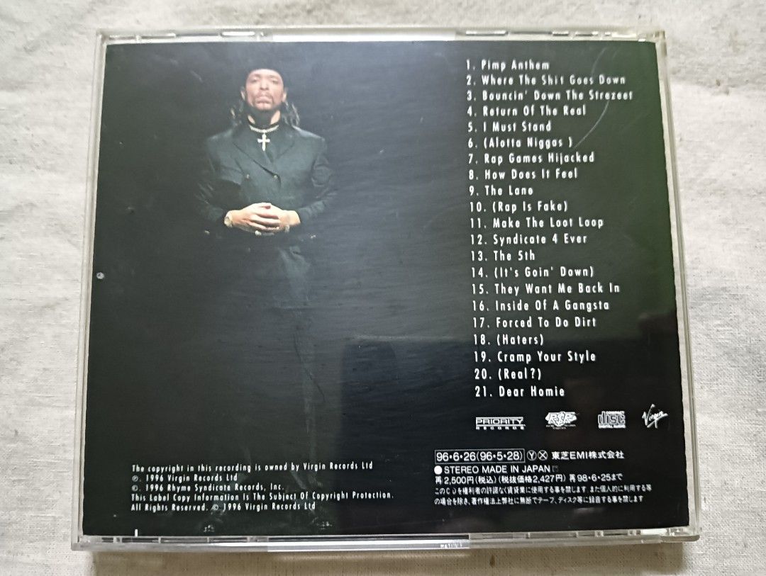Ice T - VI Return of the real, Hobbies & Toys, Music & Media, CDs ...