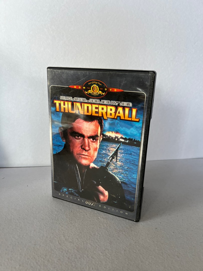 James Bond 007 Thunderball DVD Movie T5, Hobbies & Toys, Music & Media ...