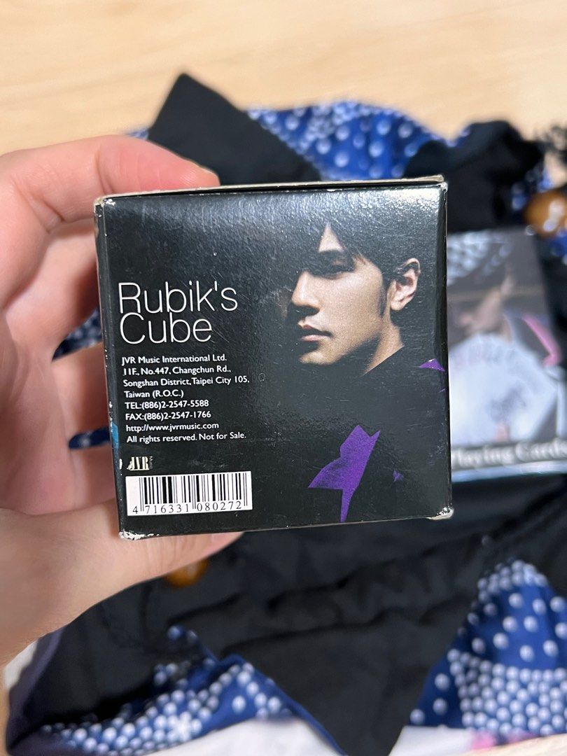 Jay Chou Limited Edition Playing Cards, Rubiks Cube and Pouch, Hobbies ...
