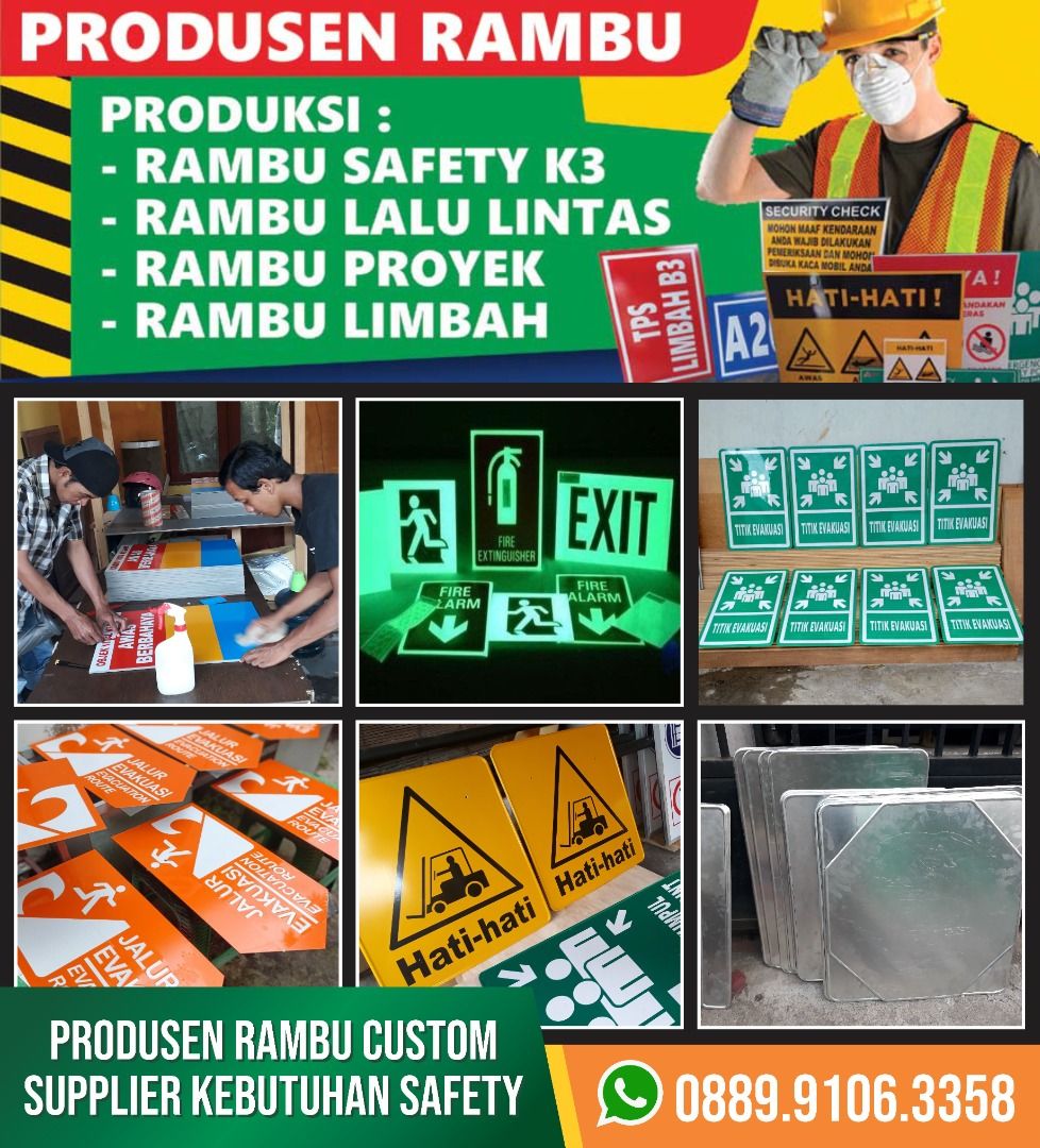 Jual Rambu Custom Gresik - WA 0889.9106.3358, Jasa, Lainnya di Carousell