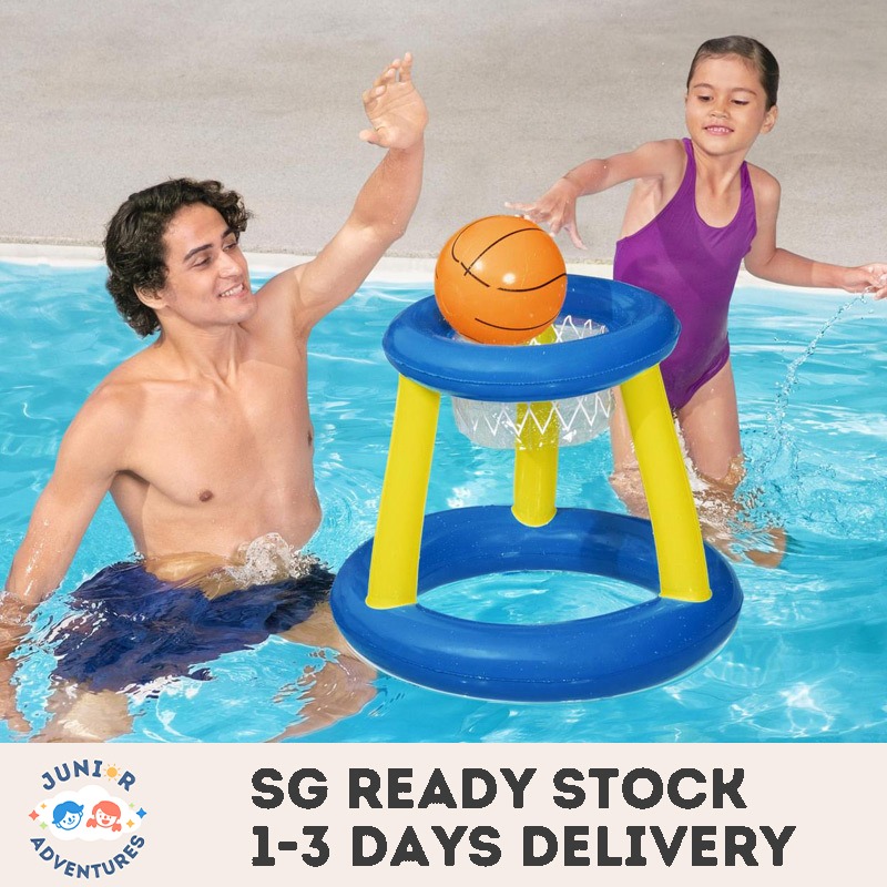 Kid's Water Basketball Hoop Parent-Child Interactive Non-toxic PVC ...