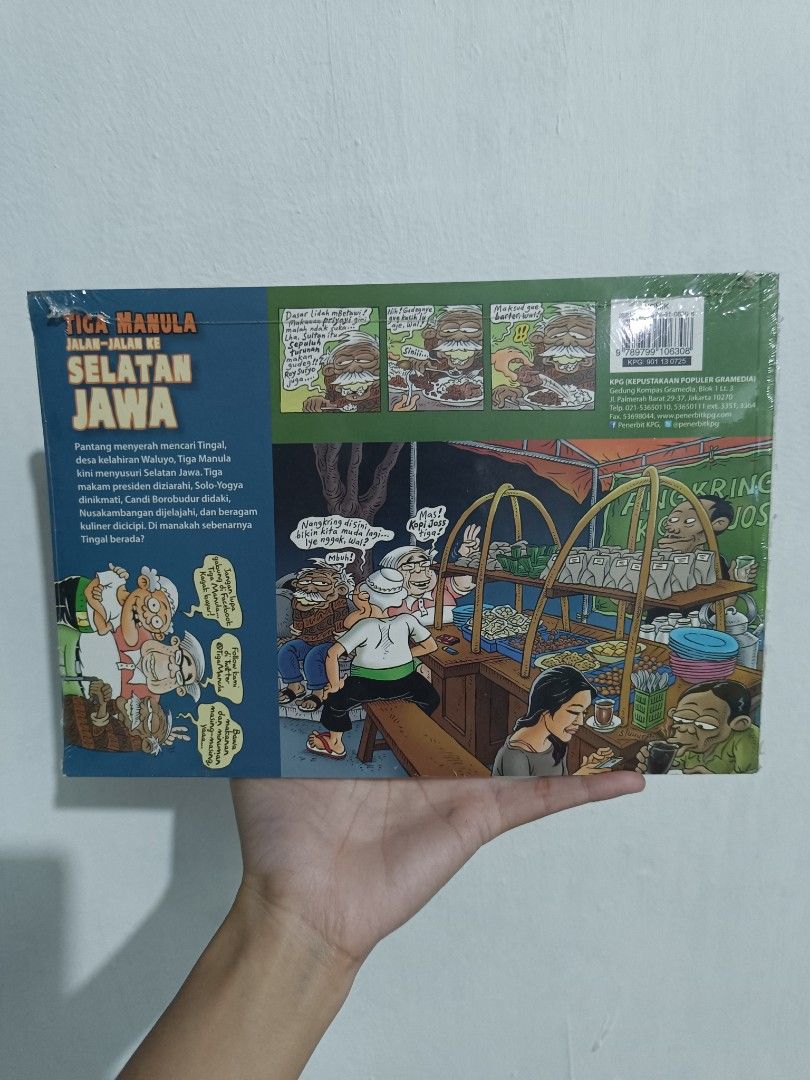 Komik Tiga Manula Jalan-Jalan ke Selatan Jawa, Buku & Alat Tulis, Komik ...