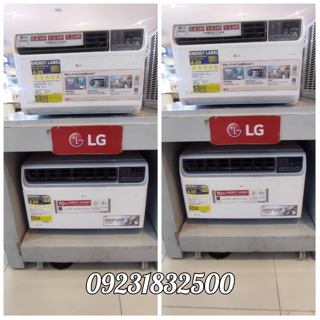 LG WINDOW TYPE INVERTER AIRCON 2024 model, TV & Home Appliances, Air ...