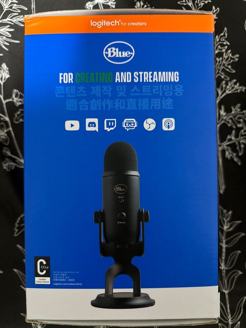 Logitech Blue Microphone, Audio, Microphones on Carousell