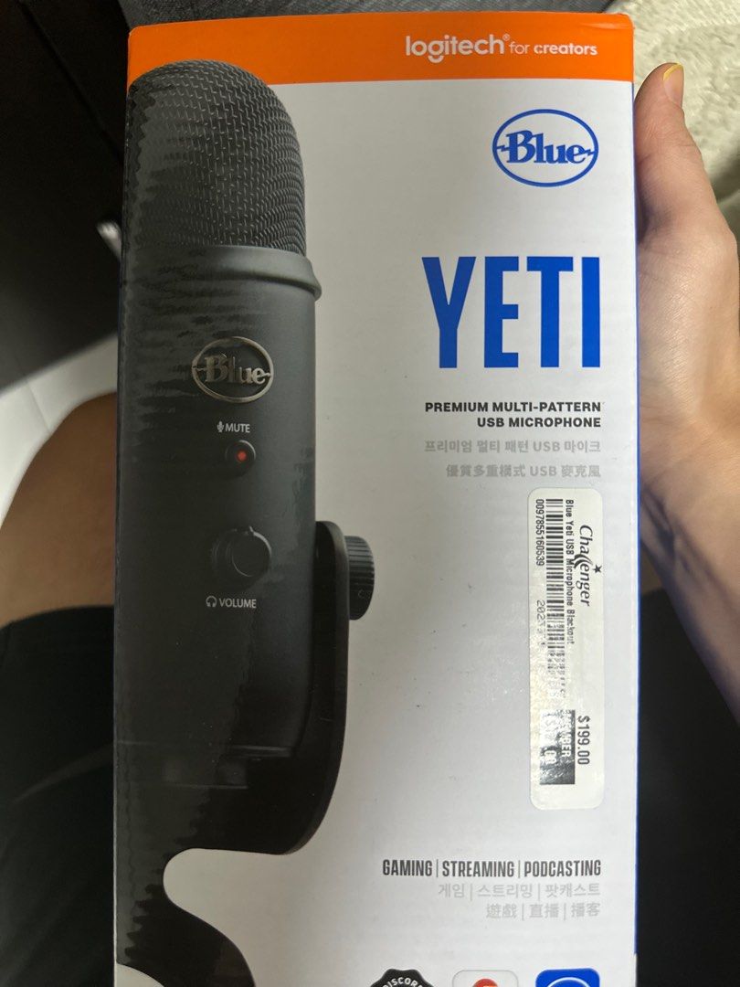 Logitech Blue Microphone, Audio, Microphones on Carousell