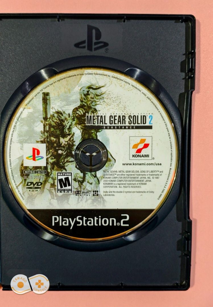 Metal Gear Solid 2 Substance - [PS2 Game] [NTSC - ENGLISH Language ...