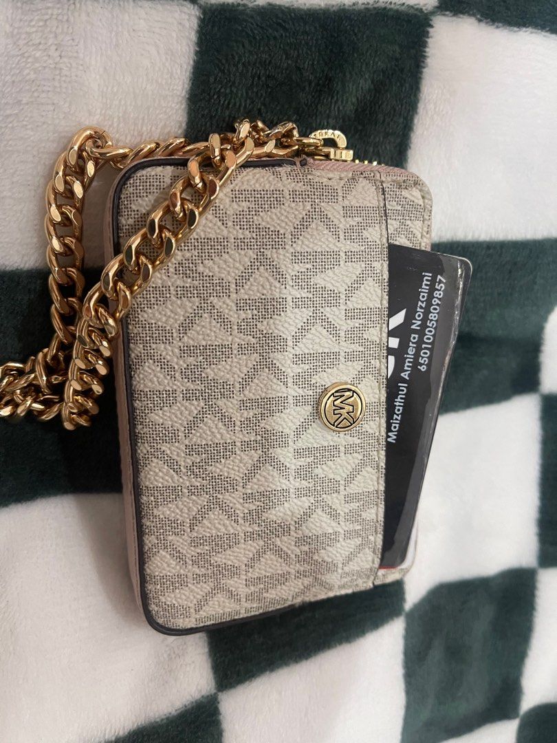MK Small Wallet, Luxury, Bags & Wallets on Carousell