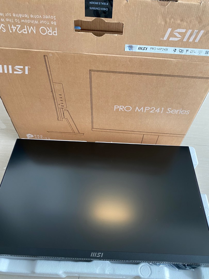 Monitor MSI MP241 tidak jadi pakai, Elektronik, TV & Perlengkapan ...