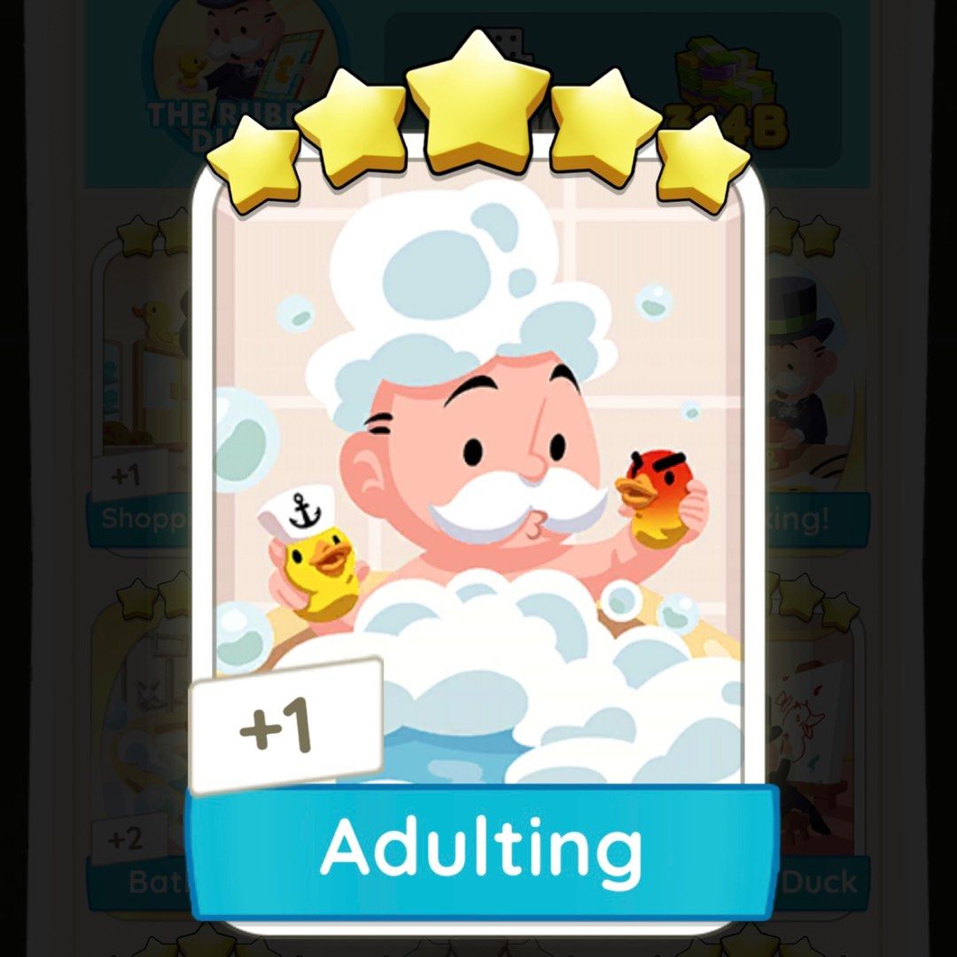 Monopoly Go! ALL 5⭐️ PRESTIGE STICKER (Set 22-26), Video Gaming, Gaming ...