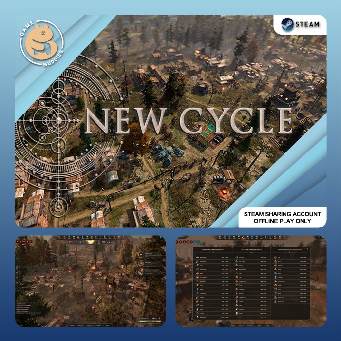 New Cycle (All DLC Included) - Steam Version, Video Gaming, Video Game ...