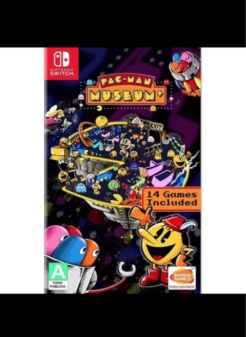 pac man museum plus switch