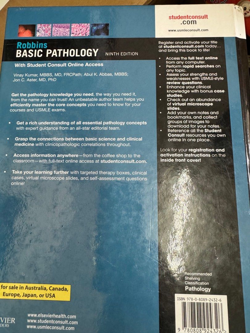 Pathology, Hobbies & Toys, Books & Magazines, Textbooks on Carousell