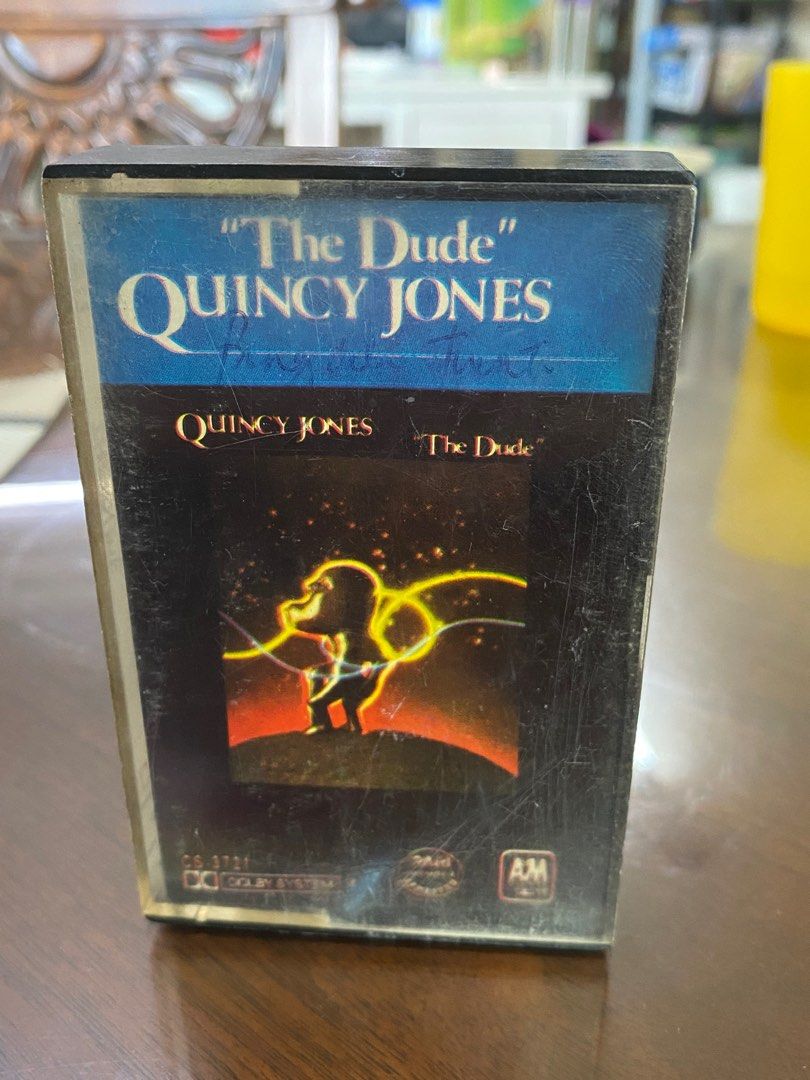 PHILIPPINE QUINCY JONES - The Dude - 1981 Cassette Tape Vintage Well Produced USED *penmarks ...