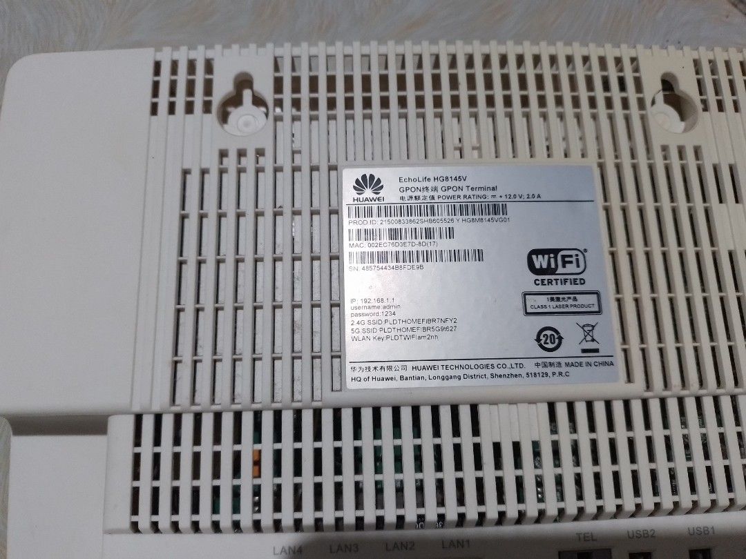 Pldt Home Fiber Modem Computers And Tech Parts And Accessories Other Accessories On Carousell