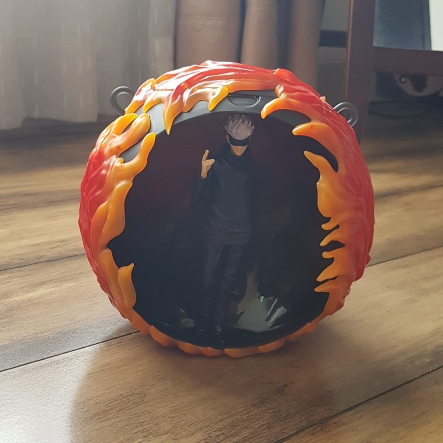 popcorn bucket usj - gojo satoru, Toys & Collectibles, Mainan di Carousell